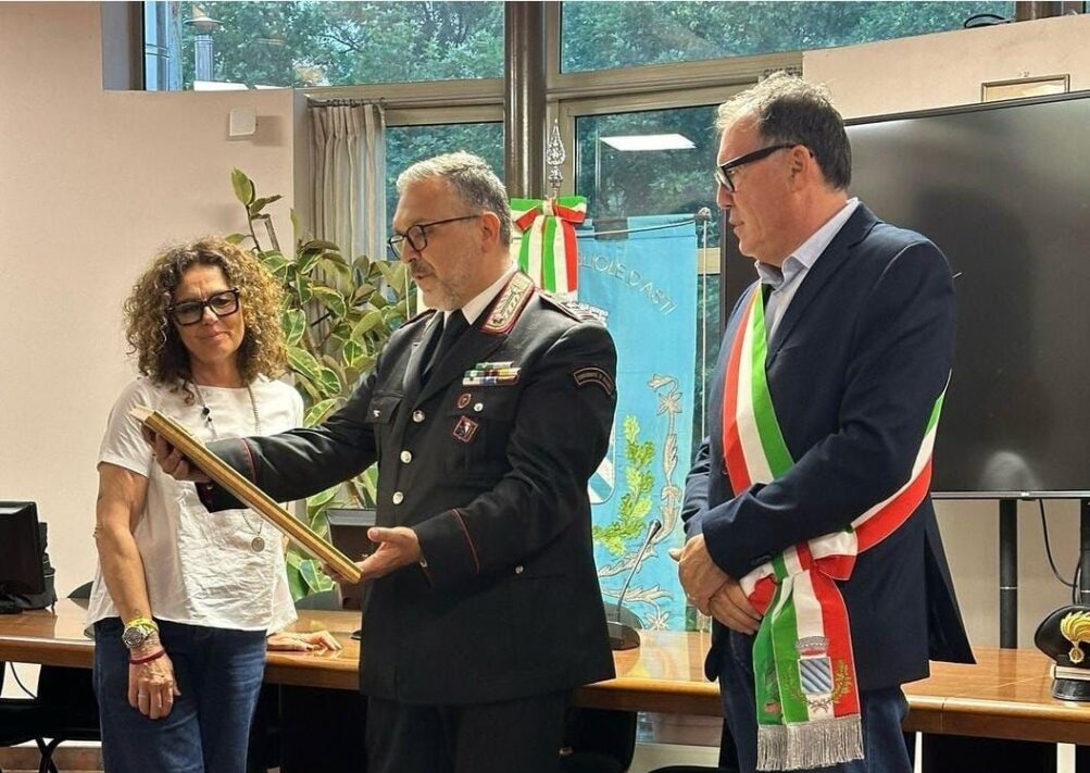 Costigliole, dopo 22 anni il luogotenente Sarcinelli lascia il comando della stazione dei ...